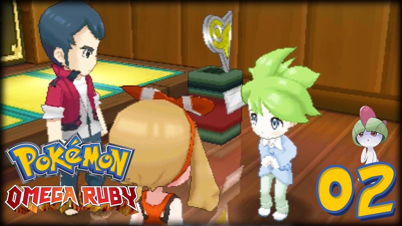 Pokémon Rubí Omega - Cap.2 ¡Blasco atrapa un Pokémon! - YouTube