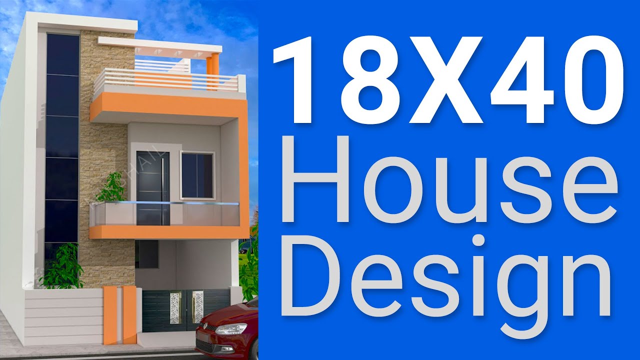 18X40 Small House design and 3d floor plan - YouTube