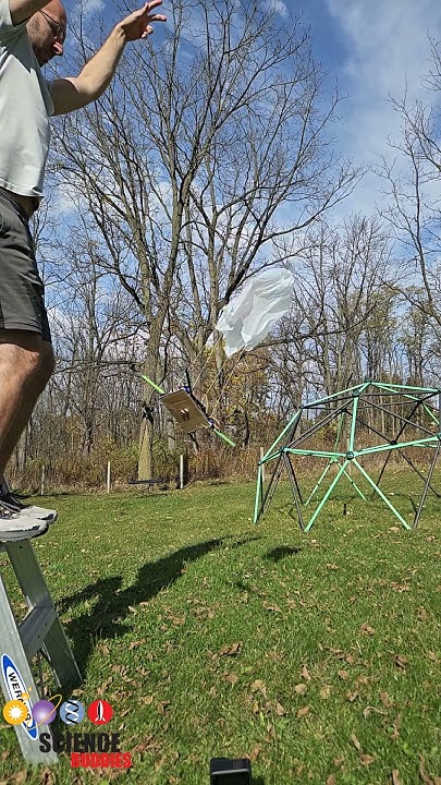 Arduino science project: lander with ultrasonic sensor and deployable ...