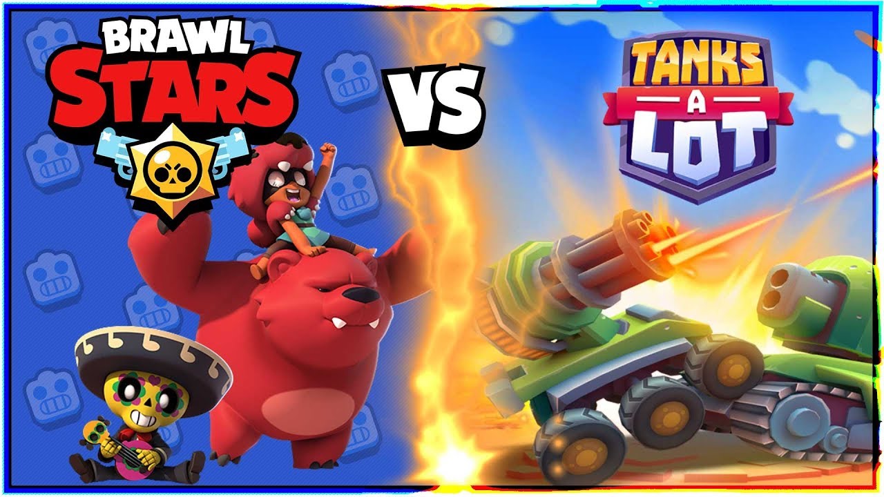 Brawl Stars vs. Tanks a Lot | Gameplay and review - YouTube