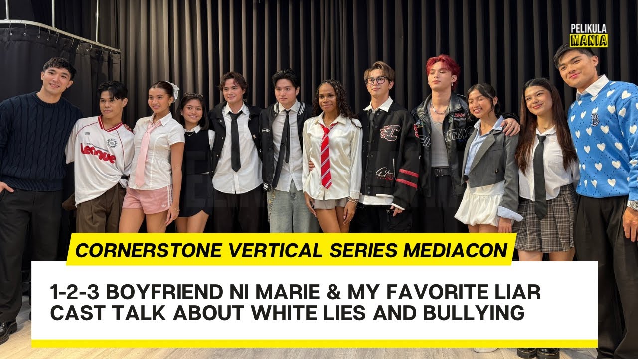 1-2-3 Boyfriend ni Marie & My Favorite Liar cast talk about white lies ...
