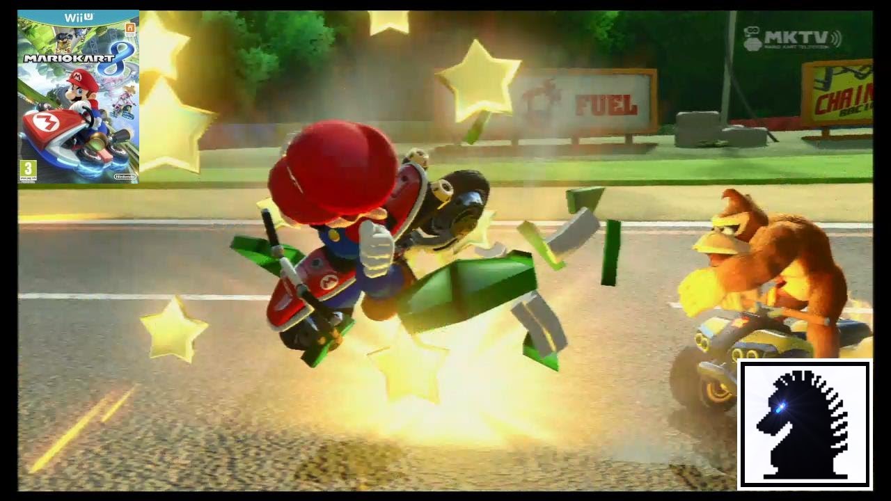 Wii U Mario Kart 8 - Donkey Kong Challenges Shell Cup - YouTube