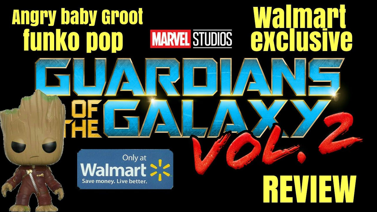 Angry baby Groot Walmart exclusive funko pop Review - YouTube