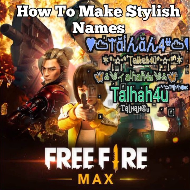 Free fire how to write stylish name | Write nickname in style | Easy ...