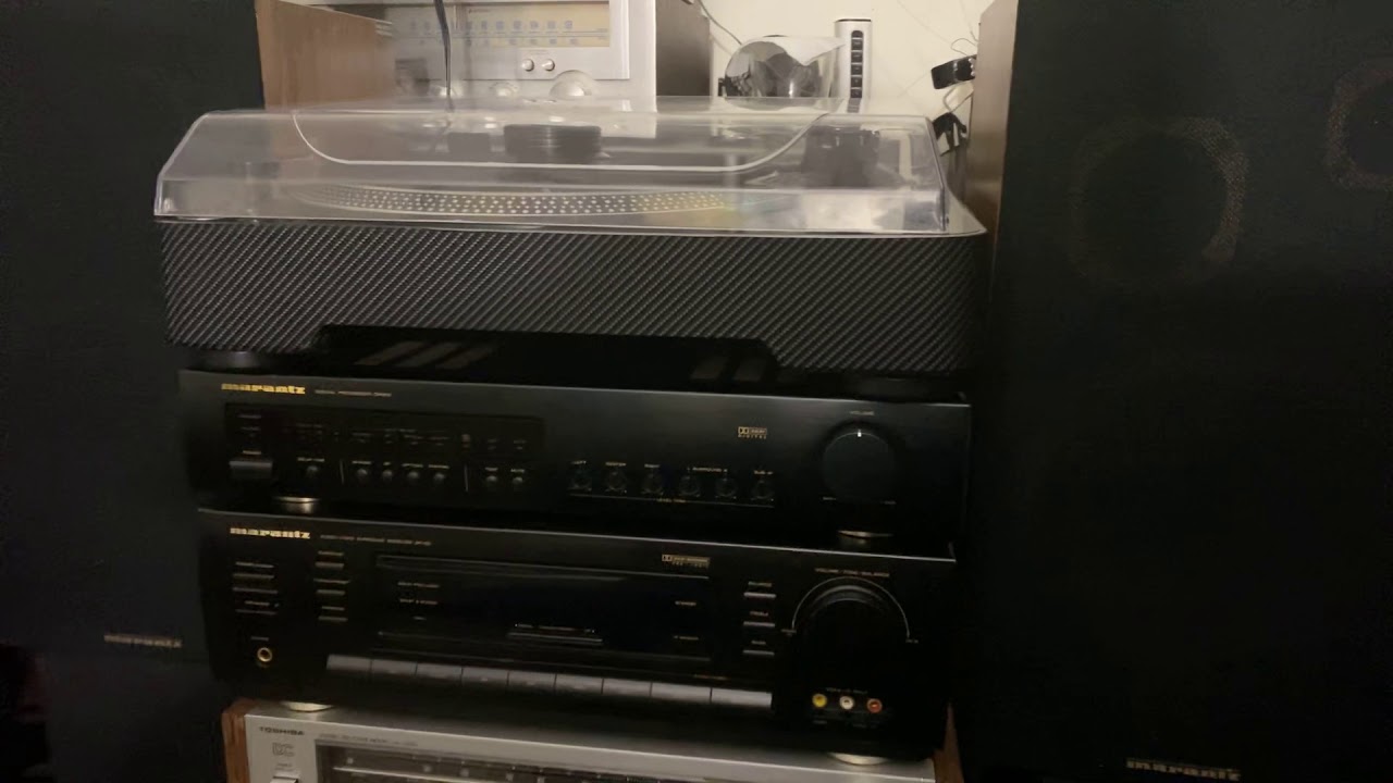 MARANTZ STEREO SET UP ( GREAT SOUNDS!!!!) - YouTube