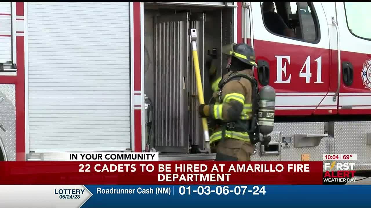 VIDEO: Largest fire academy class to be hired at Amarillo Fire ...