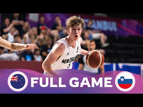 Group Phase | New Zealand v Slovenia | Full Basketball Game | FIBA U17 Basketball World Cup 2026