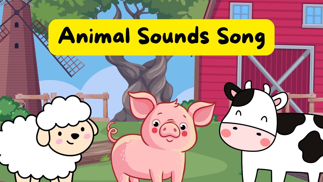 Animal Sounds Song | Fun Farm & Jungle Animals for Kids | BooBooABC ...