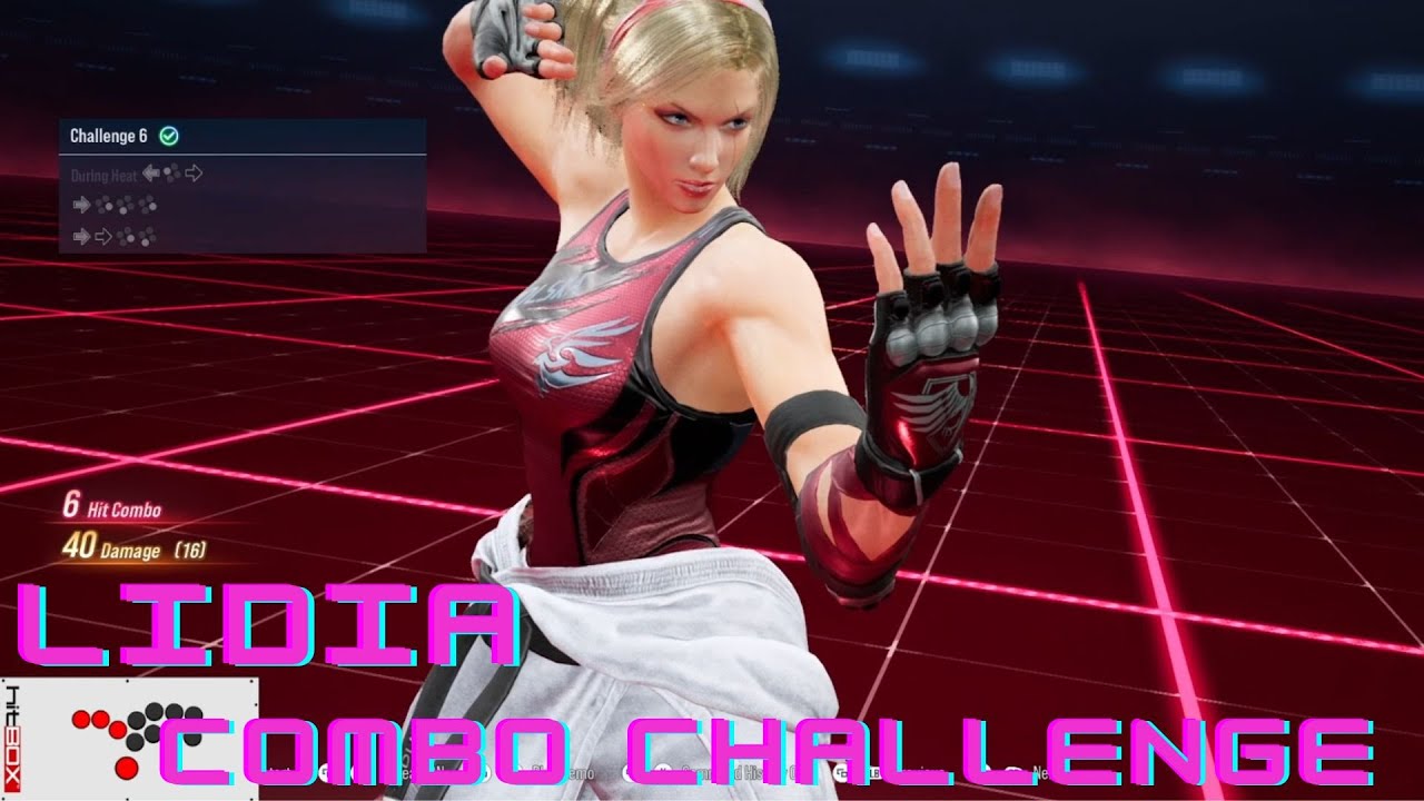 Tekken 8 Lidia Sample Combo Challenge - YouTube