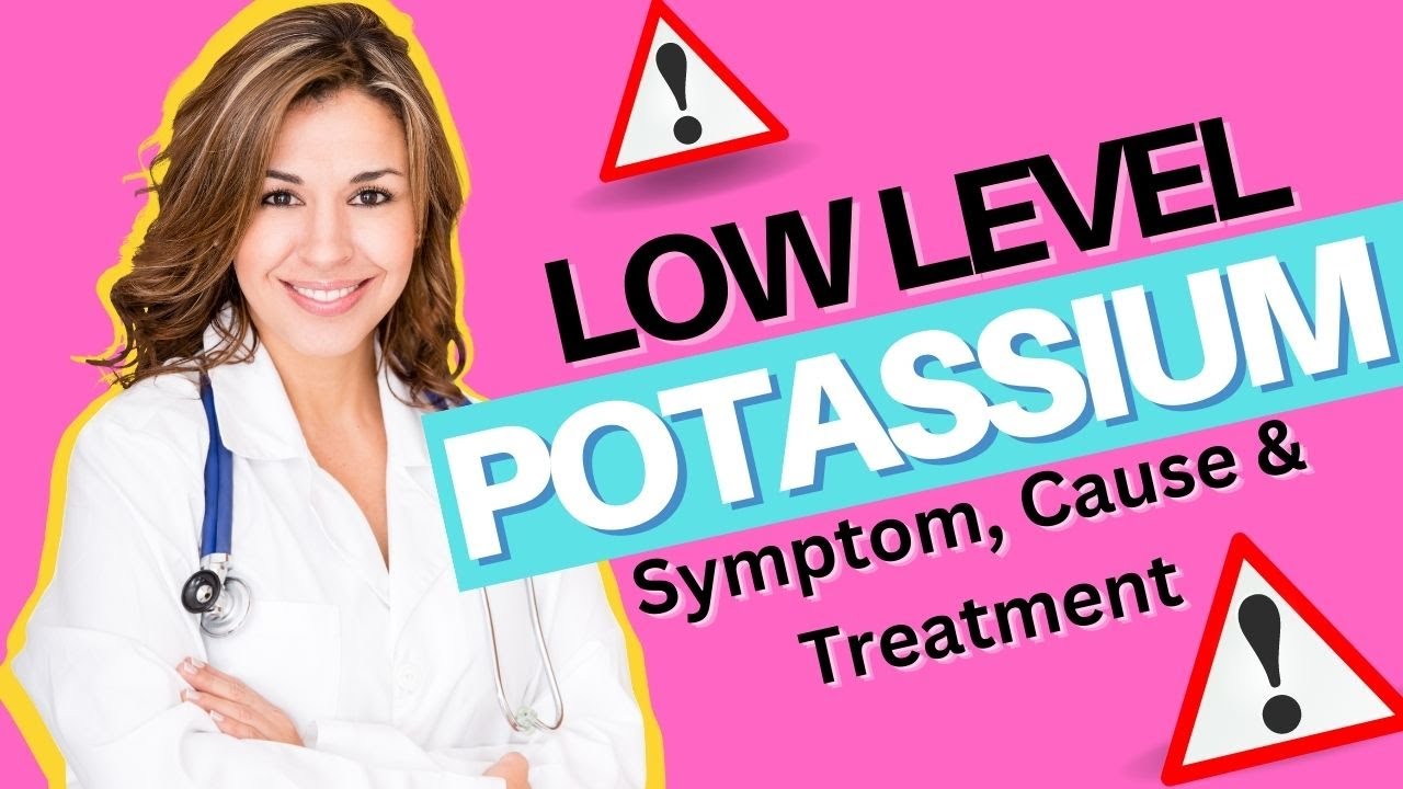 Hypokalemia Signs and symptoms, Low Potassium Level, Potassium ...
