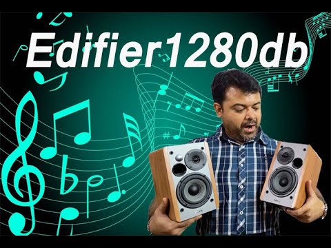 EDIFIER 1280DB Active Bookshelf Speakers Cinema Sound Test / small ...