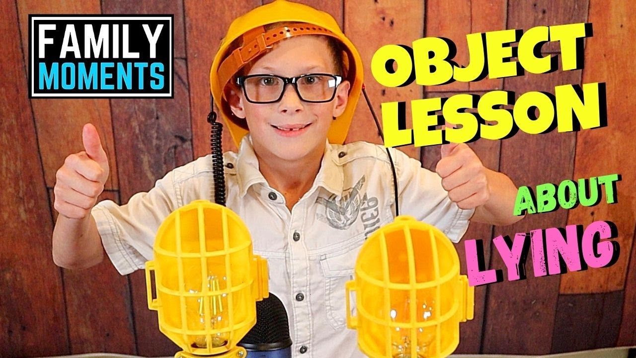 OBJECT LESSON about LYING - Proverbs 12:22 - Family Moments - YouTube