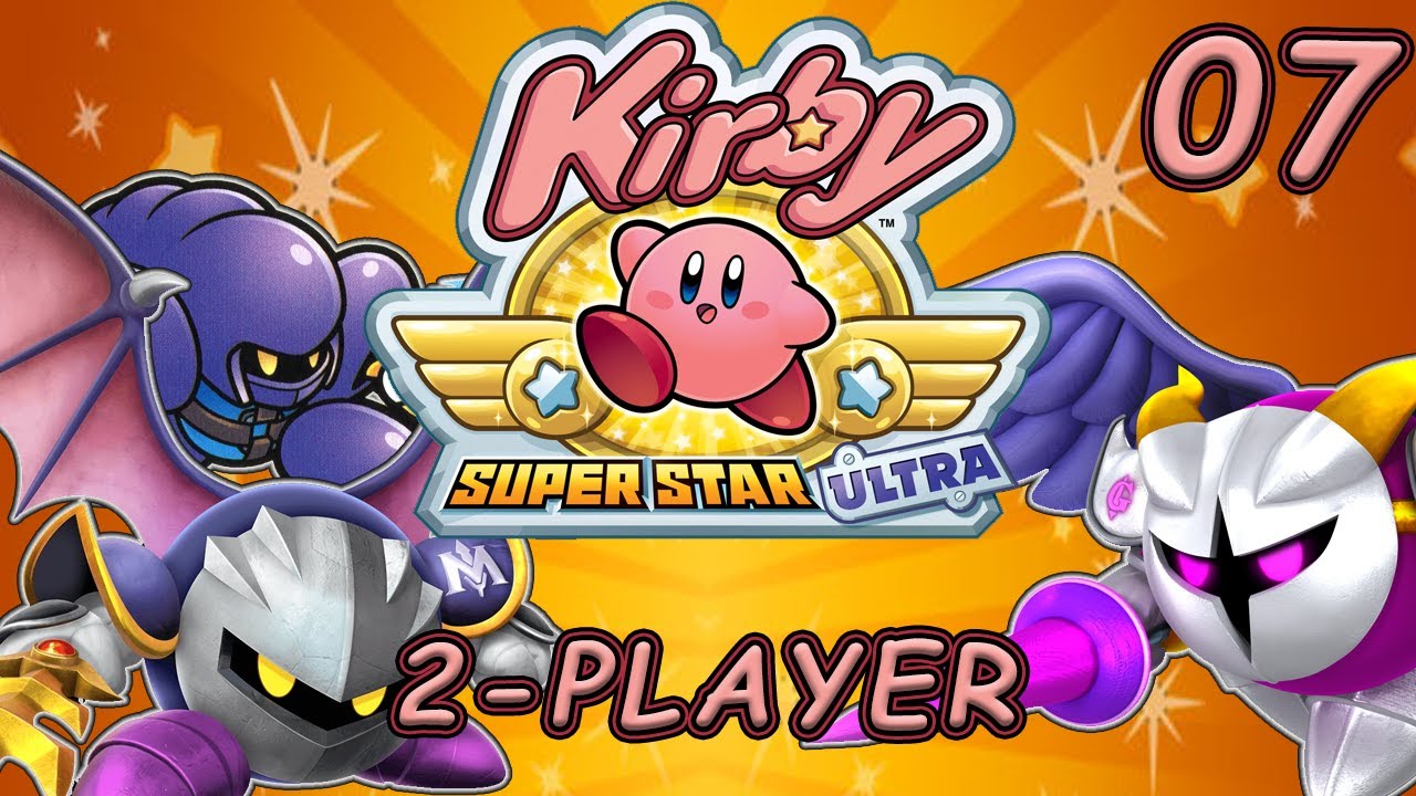 Kirby Super Star Ultra (Co-op) Part 7: Meta Knightmare Ultra - YouTube