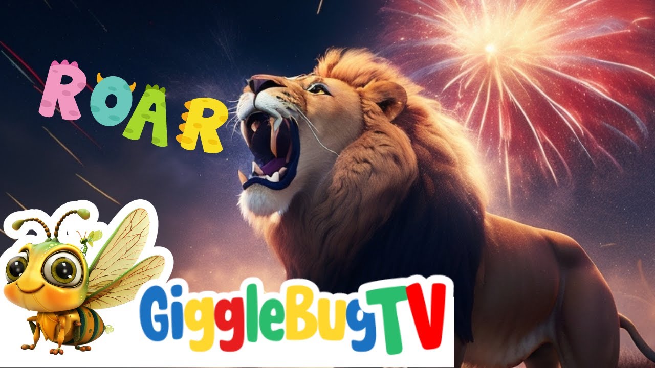 The Lion's Roar | GiggleBugTV Nursery Rhymes & Kids Songs - YouTube