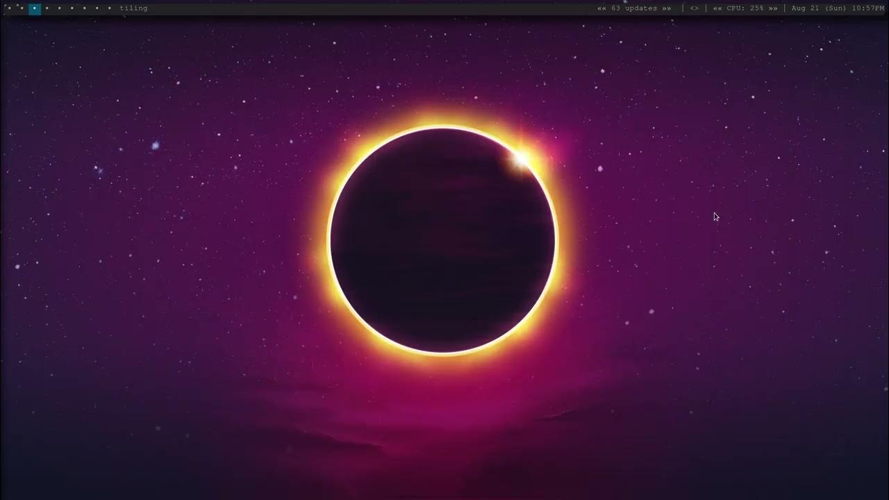 Arch Linux | DWM with picom animations. - YouTube