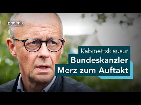 Kabinettsklausur: Auftaktstatement von Bundeskanzler Friedrich Merz