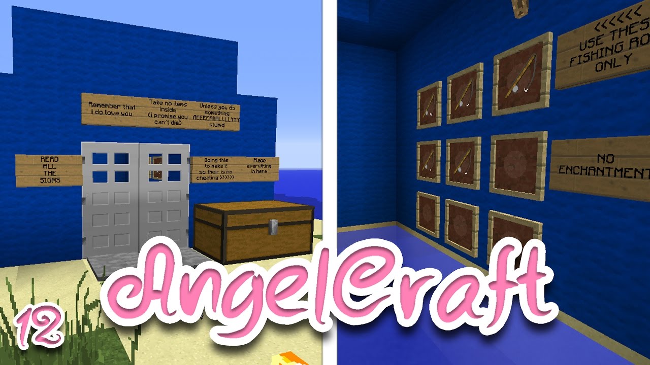 AngelCraft | "My First Challenge!" | Minecraft SMP Roleplay #12 - YouTube