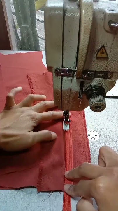 cara memasang resleting Jepang pada gamis potongan #shorts #penjahitpemula - YouTube