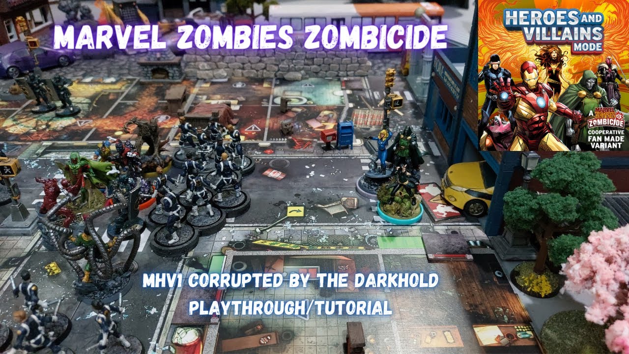 Marvel Zombies Zombicide Heroes And Villains MHV1 Corrupted By the ...