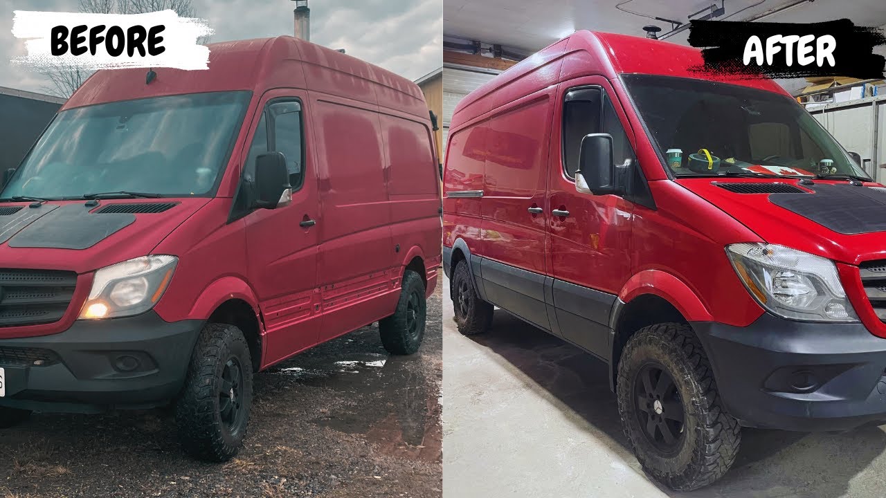 4X4 MERCEDES SPRINTER Rust Repairs ( van life vlog ) S3 E3 - YouTube