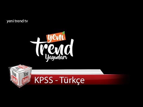 08 KPSS GYGK TÜRKÇE Cümle Oluşturma