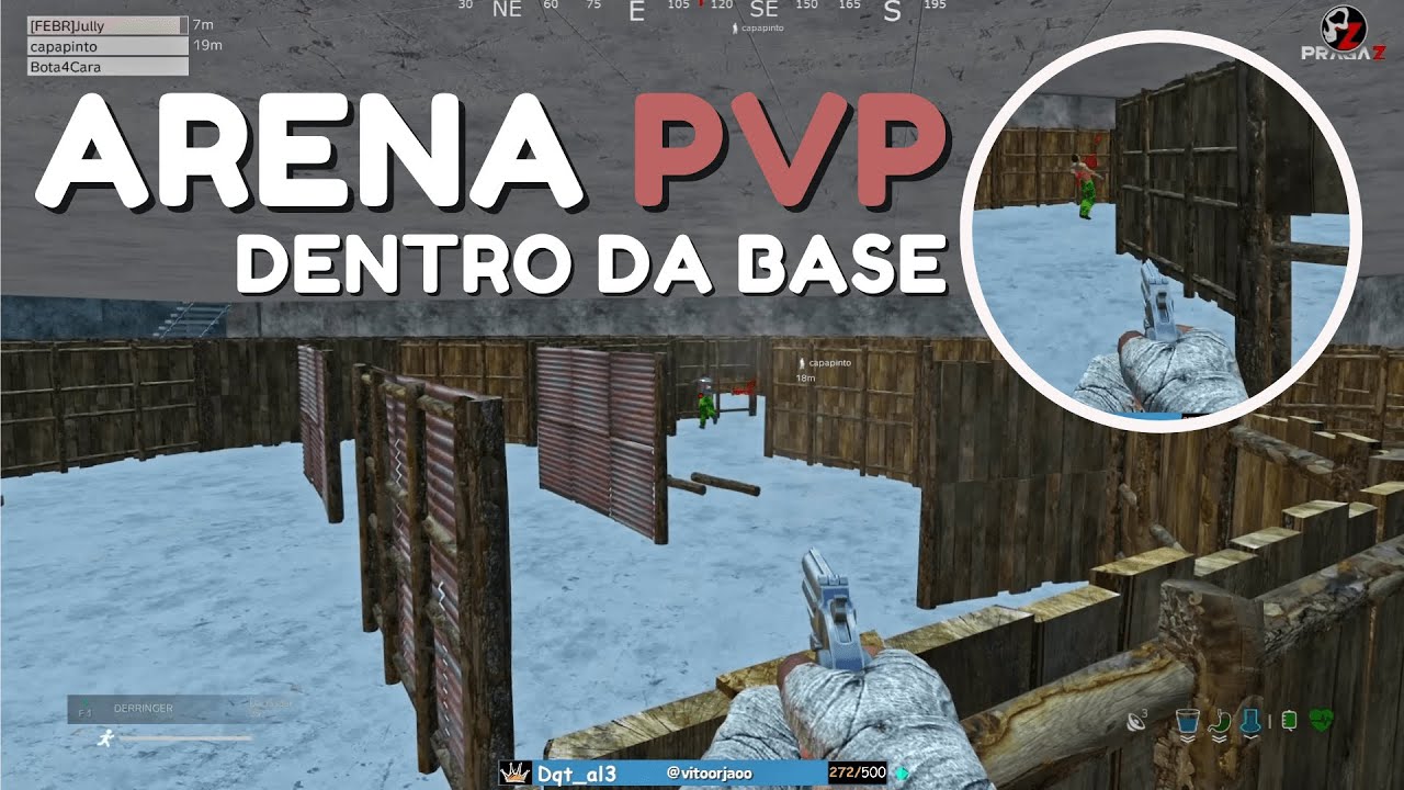 ARENA PVP DENTRO DA BASE - YouTube