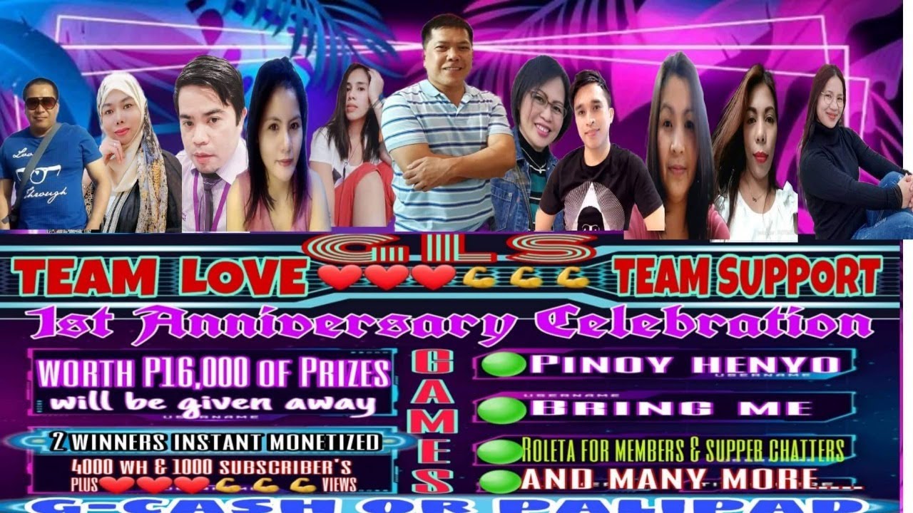 Team love and team support kami kaibigan - YouTube