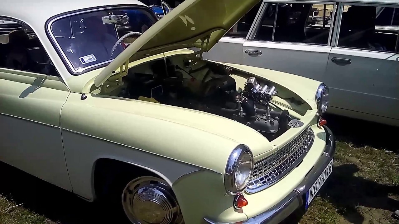 Wartburg 1000 engine sound - YouTube