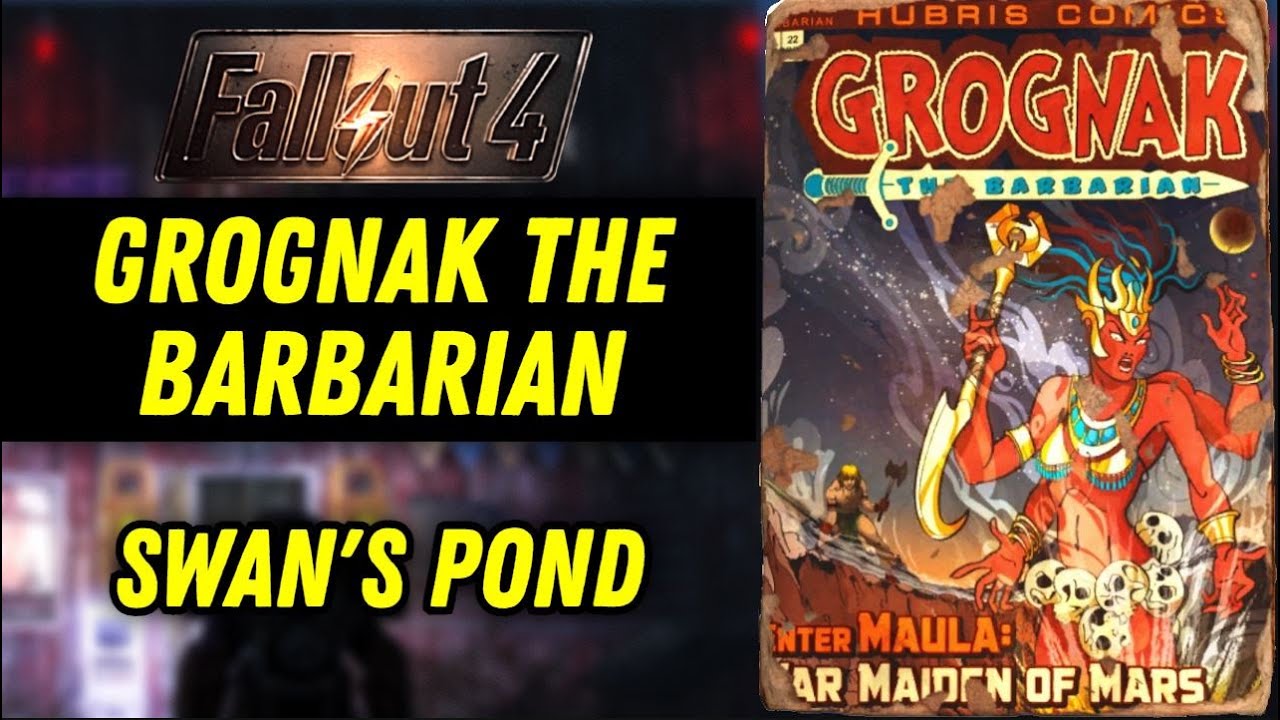 Grognak The Barbarian Magazine: Swan's Pond Location Guide | Fallout 4 ...