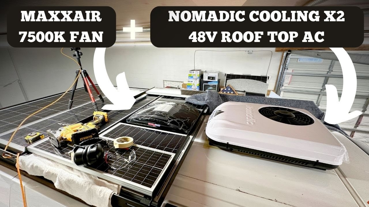 How to cut a 14"x14" opening for Nomadic Cooling X2 48V Air Conditioner ...