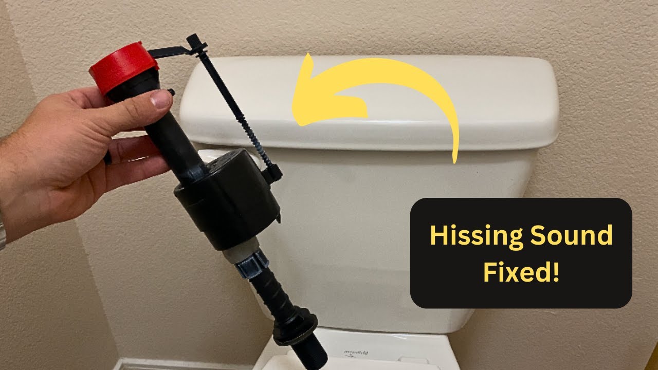 Toilet Fill Valve Replacement | Toilet Hissing Sound Fixed! - YouTube