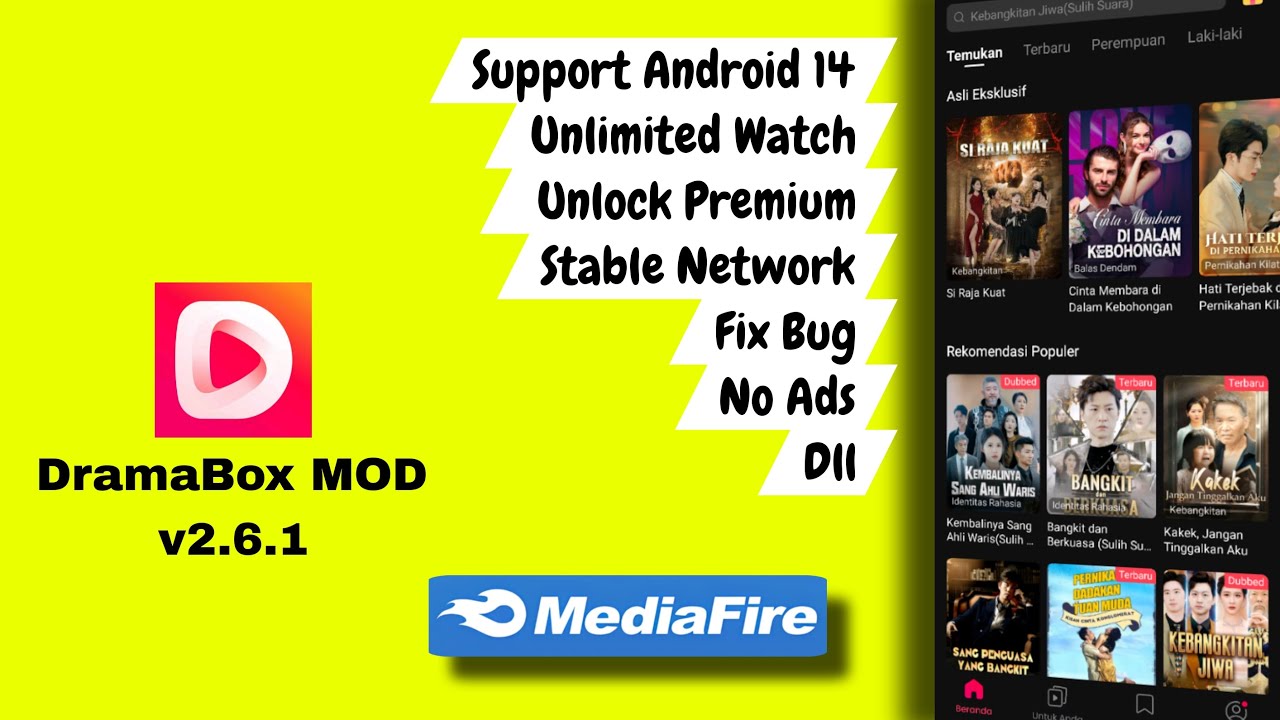 🆕 UPDATE‼️ DRAMABOX MOD TERBARU || DRAMABOX MOD || DRAMABOX MOD 2024 ...