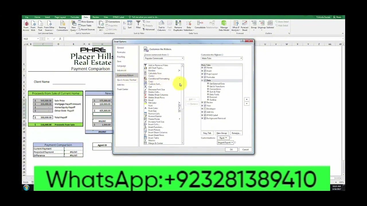 Excel 2016 In Practice Ch 7 Guided Project 7 3|SIMnet| - YouTube