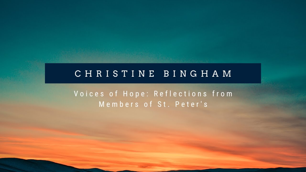 Voices of Hope: Christine Bingham - YouTube