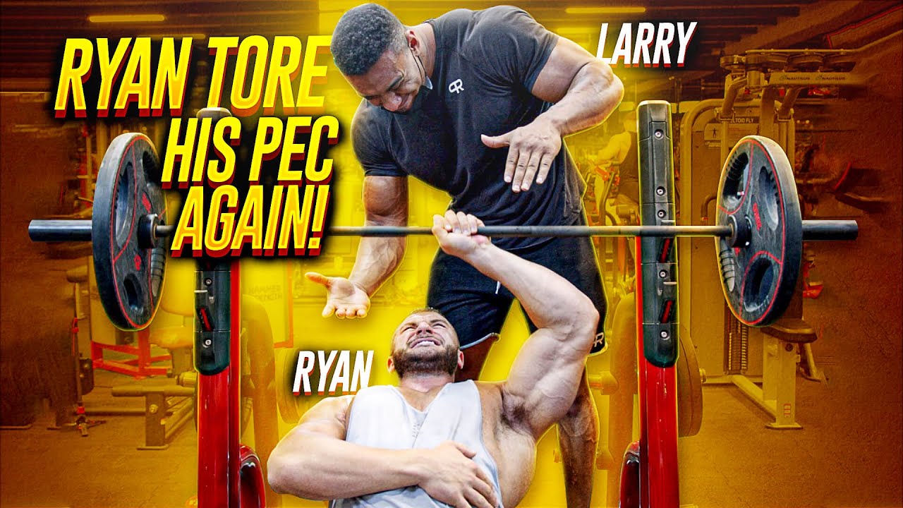 RYAN TORE HIS PEC AGAIN! HE TAKES ME THROUGH HIS ONE-ARM WORKOUT! - YouTube
