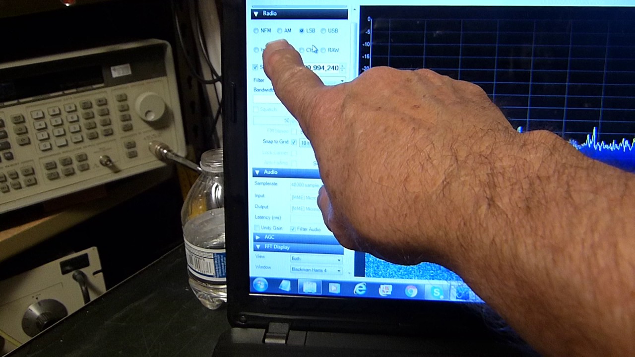 RTL-SDR (Software Defined Radio) Panadapter (Spectral Display) Review ...