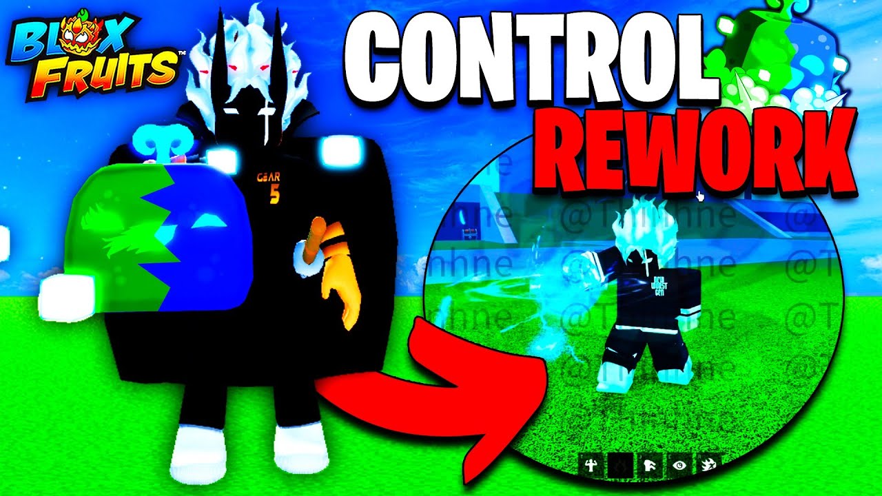 PROBÉ la CONTROL REWORK de una COPIA de BLOX FRUITS🤯 (Y la comparé ...