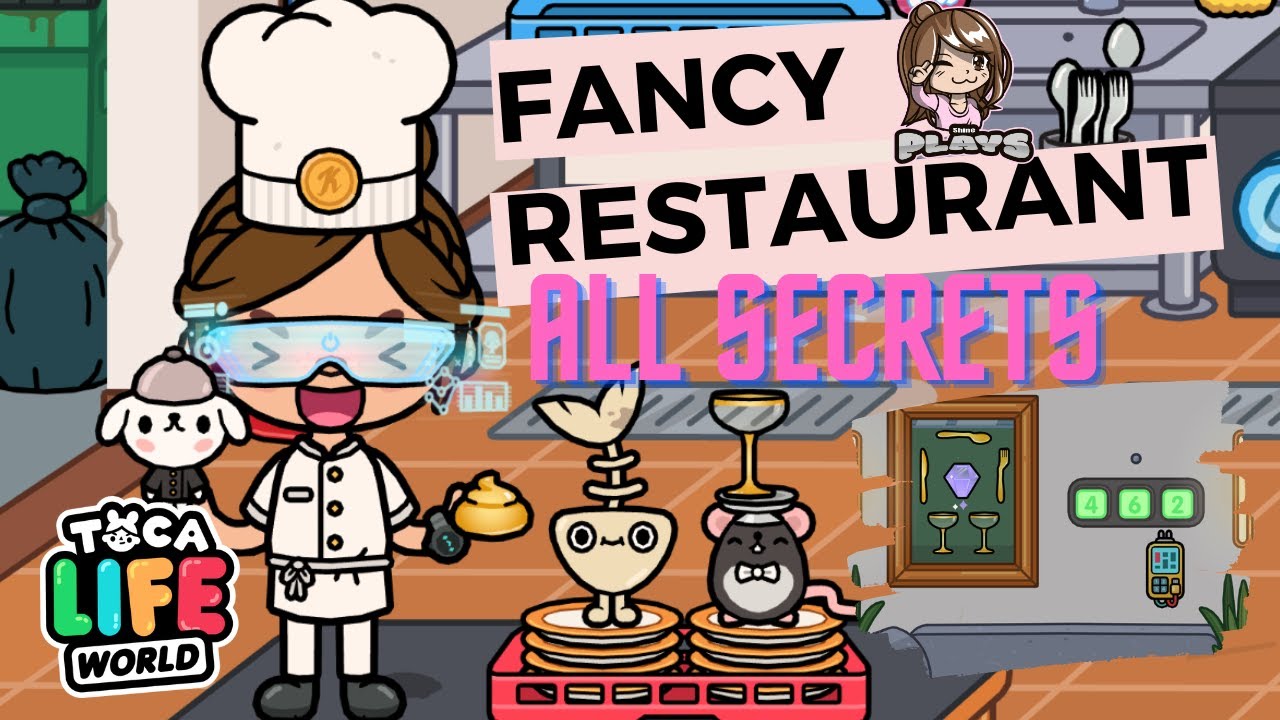 All secrets in the FANCY RESTAURANT // Toca life world // toca boca ...
