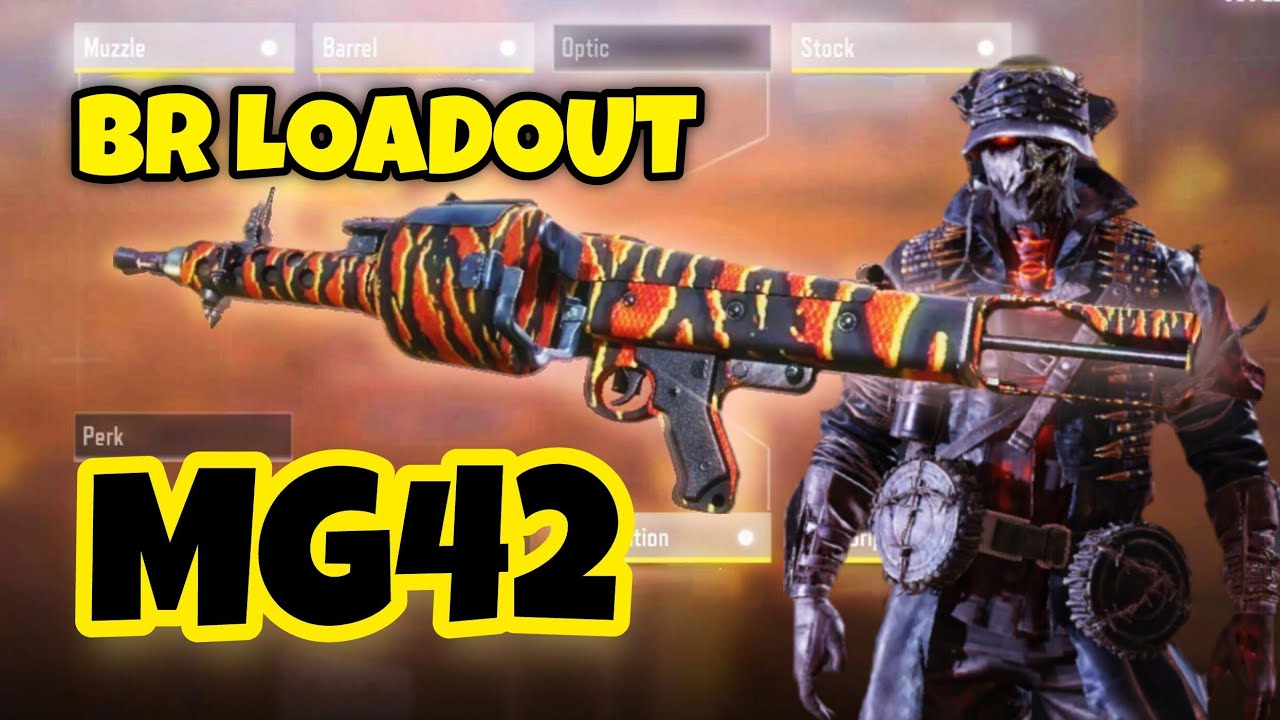 MG42 Loadout in Battle Royale Cod Mobile - YouTube