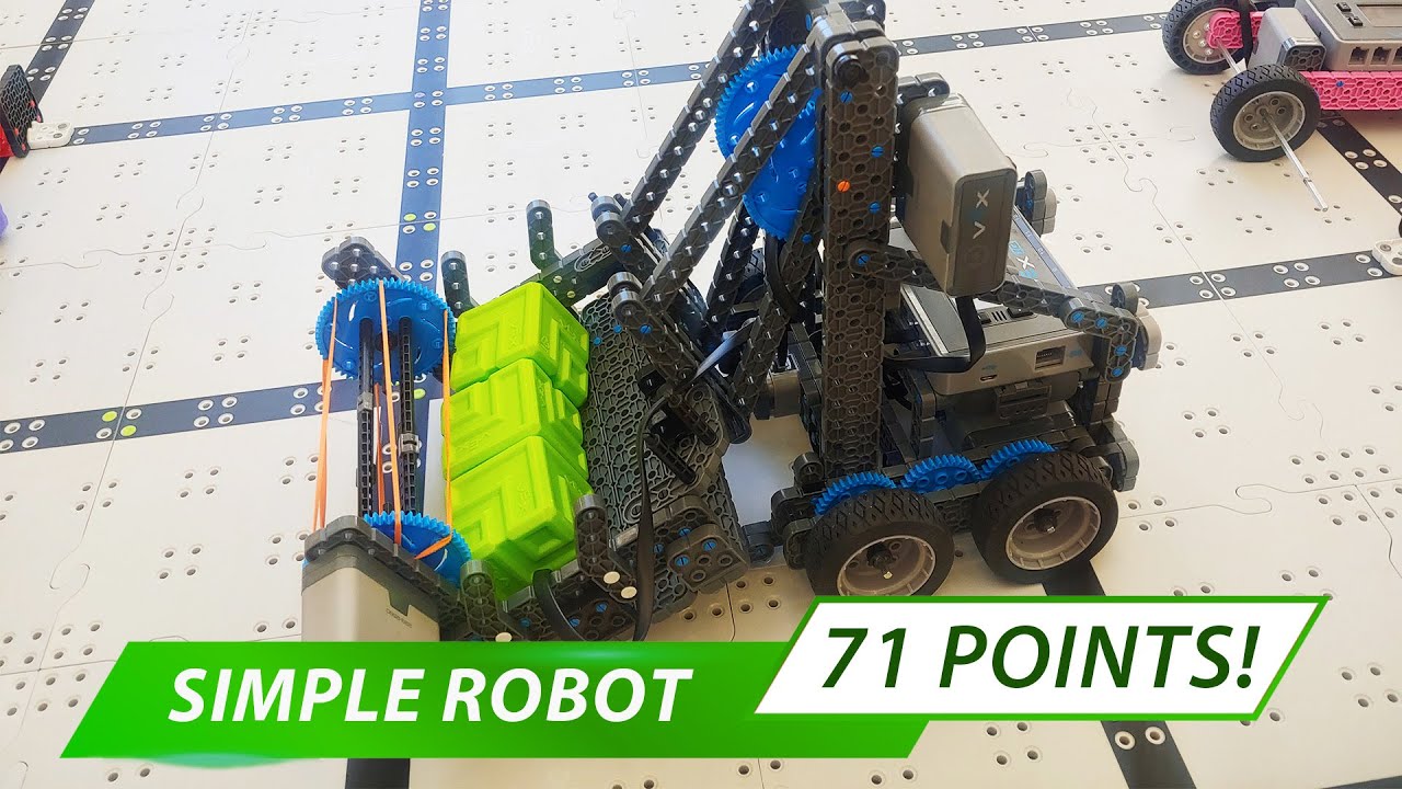 71 Points EASY VEX IQ Full Volume SuperLinq Robot By Ben Lipper with 71 Points EASY VEX IQ Full Volume SuperLinq Robot By Ben Lipper with