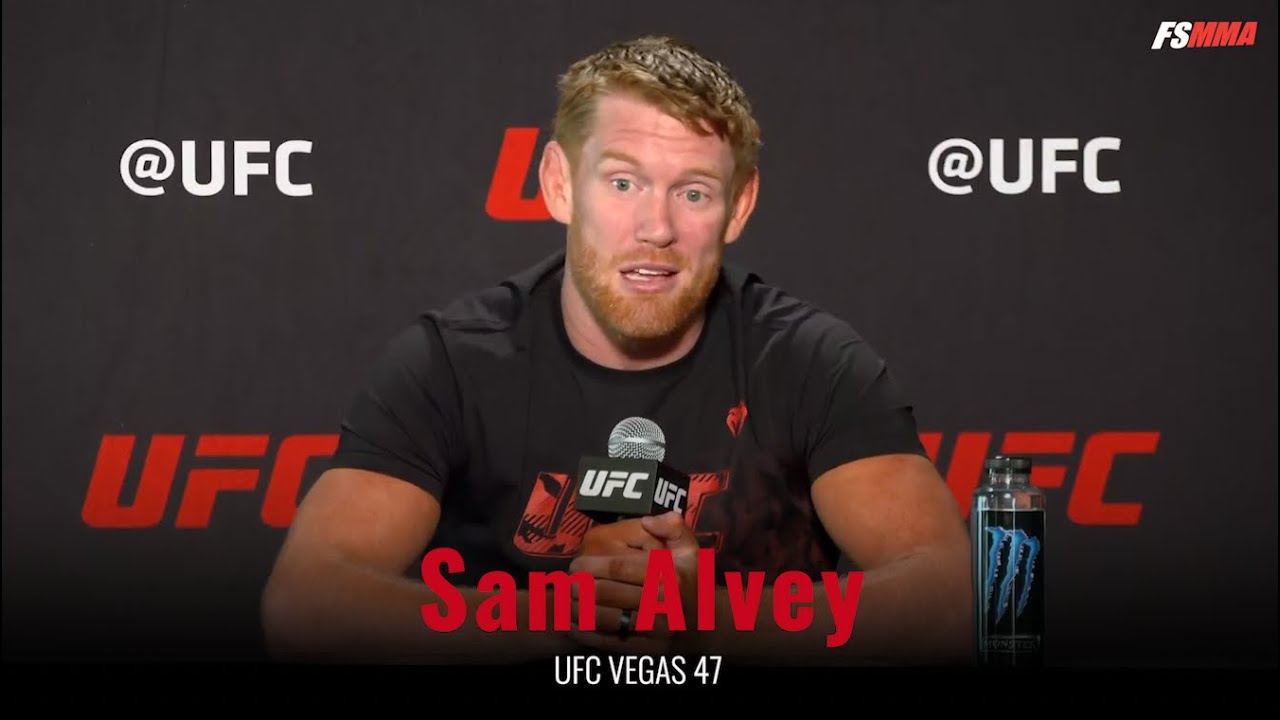 Sam Alvey UFC Vegas 47 full media day interview - YouTube