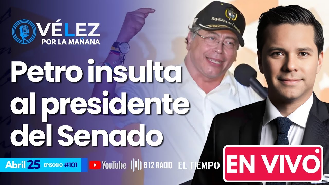 #101 ENVIVO | #Petro insulta al presidente del Senado y MinSalud a ...