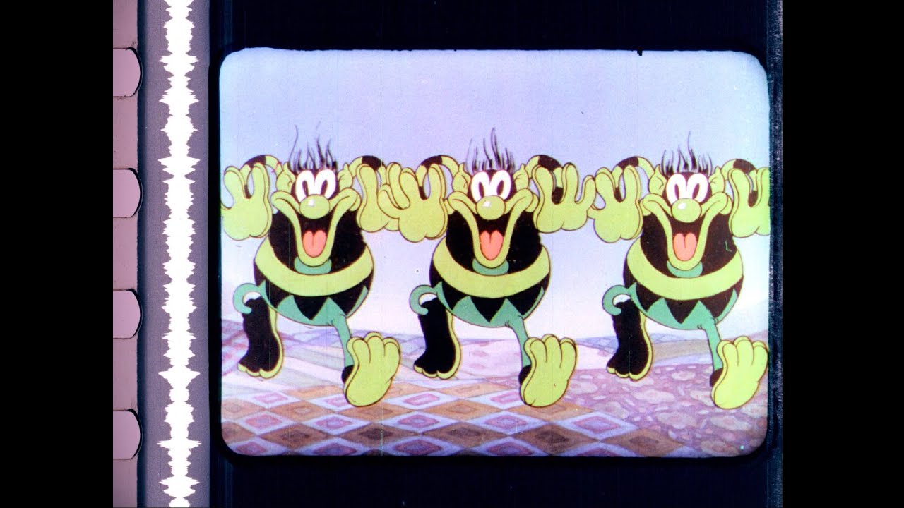 "Dance of the Bogey Men", from Disney's "Lullaby Land" (1933) - 35mm IB ...