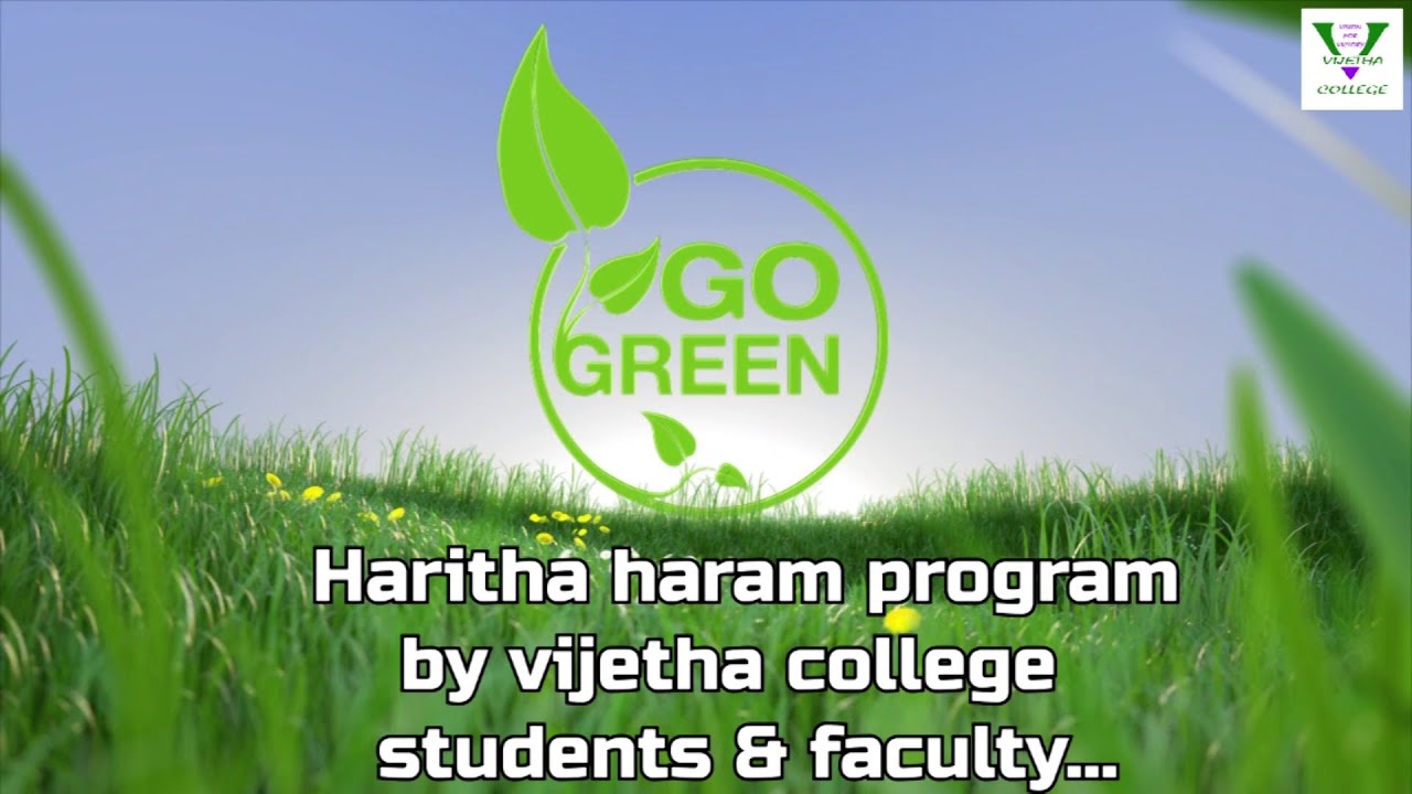 HARITHA HARAM PROGRAM - 2021 BY VIJETHA COLLEGE STUDENTS & FACULTY ...