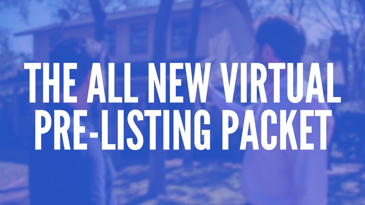 The All New Virtual Pre-Listing Packet - YouTube