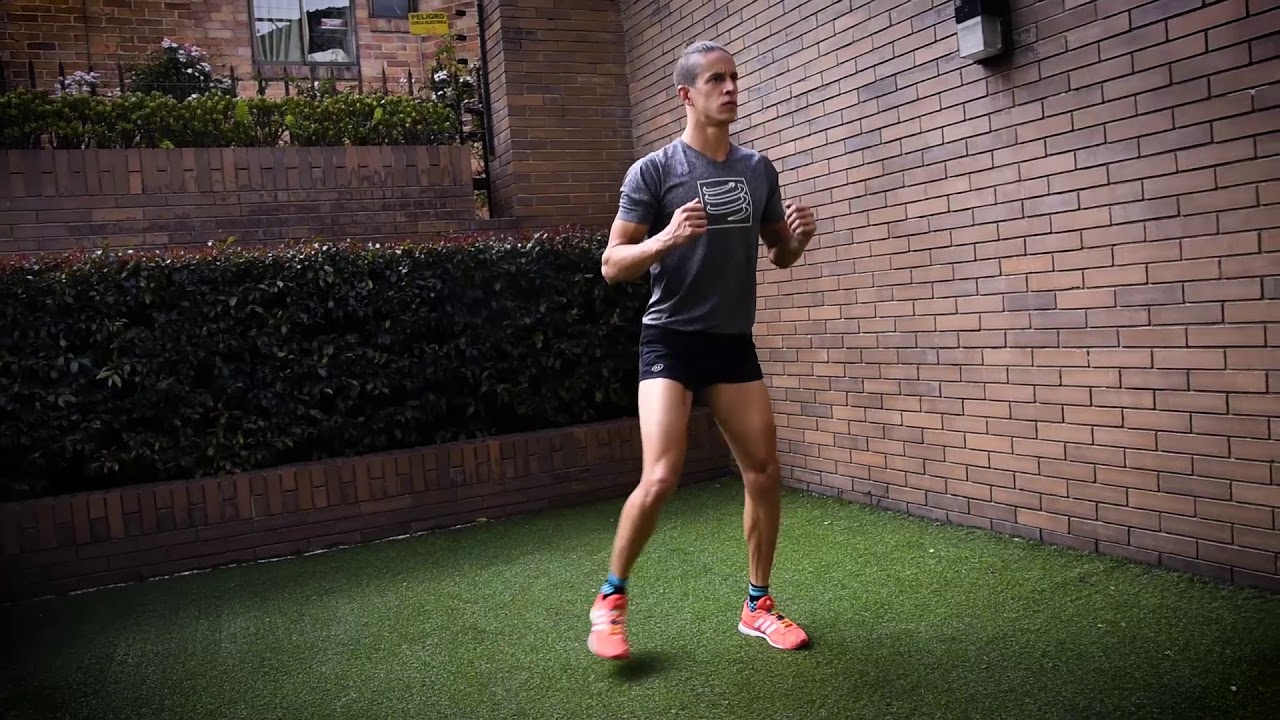 Sentadilla Zumo paso Lateral - YouTube