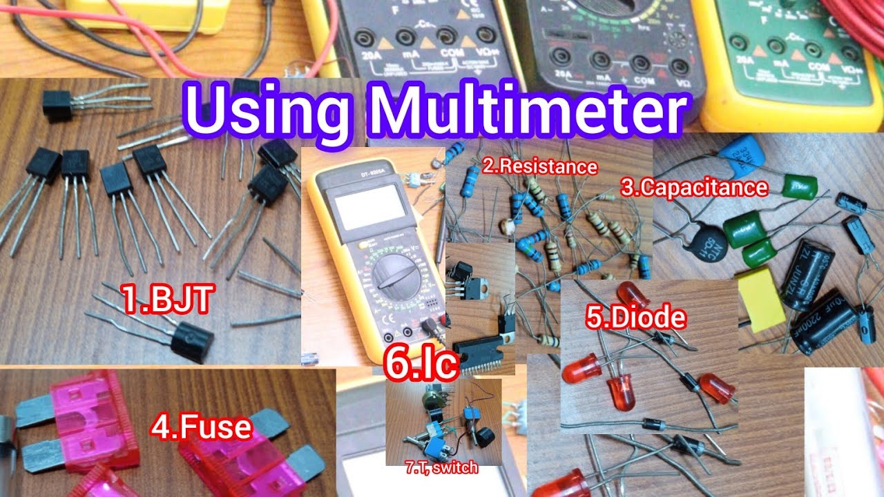 Using Multimeter//The Complete Guide. - YouTube