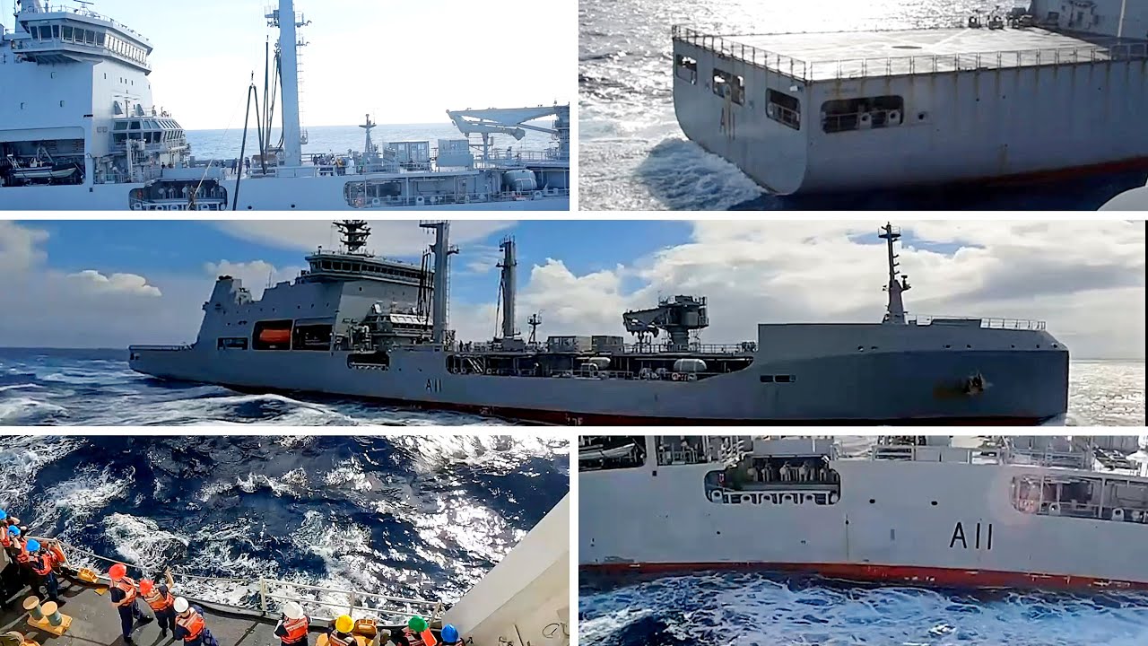 USCGC Stratton conduct FAS with New Zealand Navy - YouTube