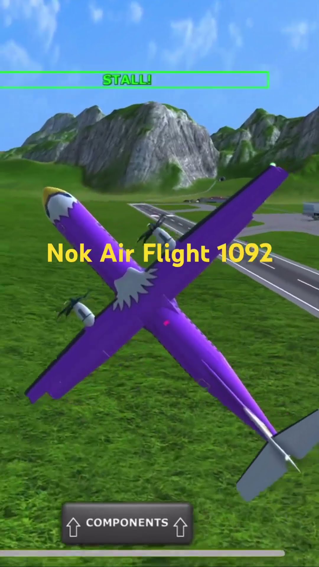 Nok Air Flight 1092 #music #aviation #turbopropflightsimulator - YouTube