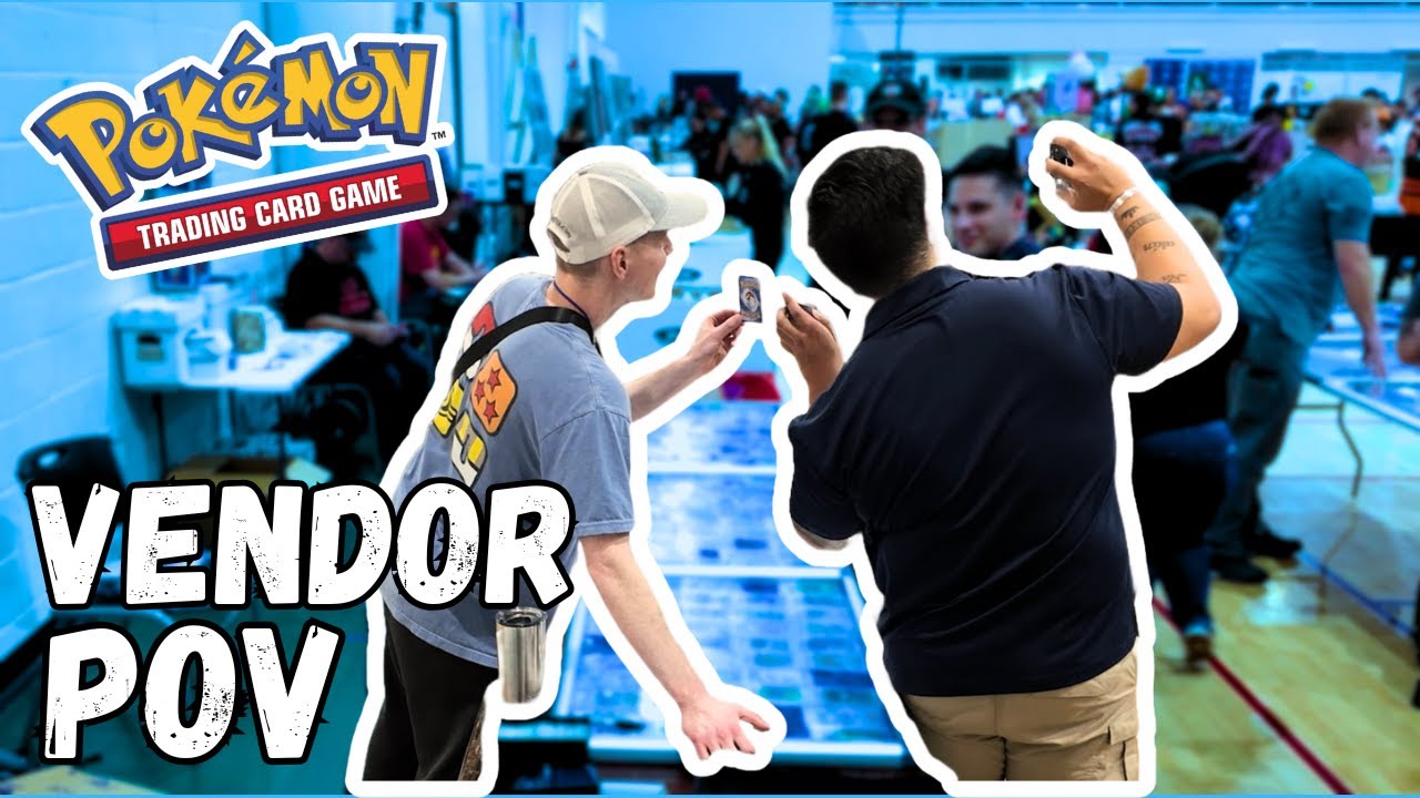 You won't believe the deals at this pokemon card show | Pokemon Vendor ...